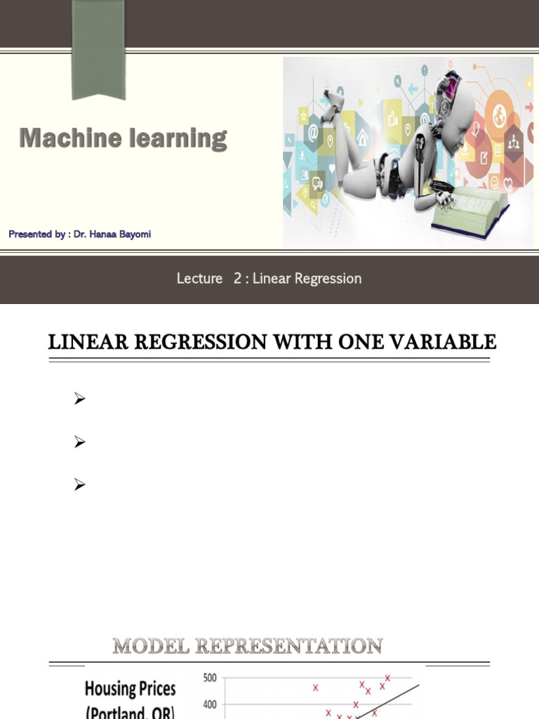 lecture 2 | PDF | Loss Function | Regression Analysis