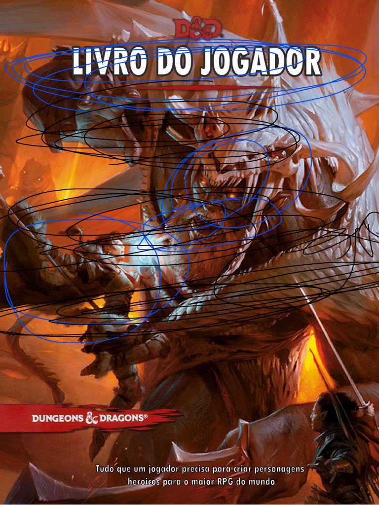 dd-5e-livro-do-jogador-fundo-branco-biblioteca-bbbbbbb | PDF | Dungeons ...