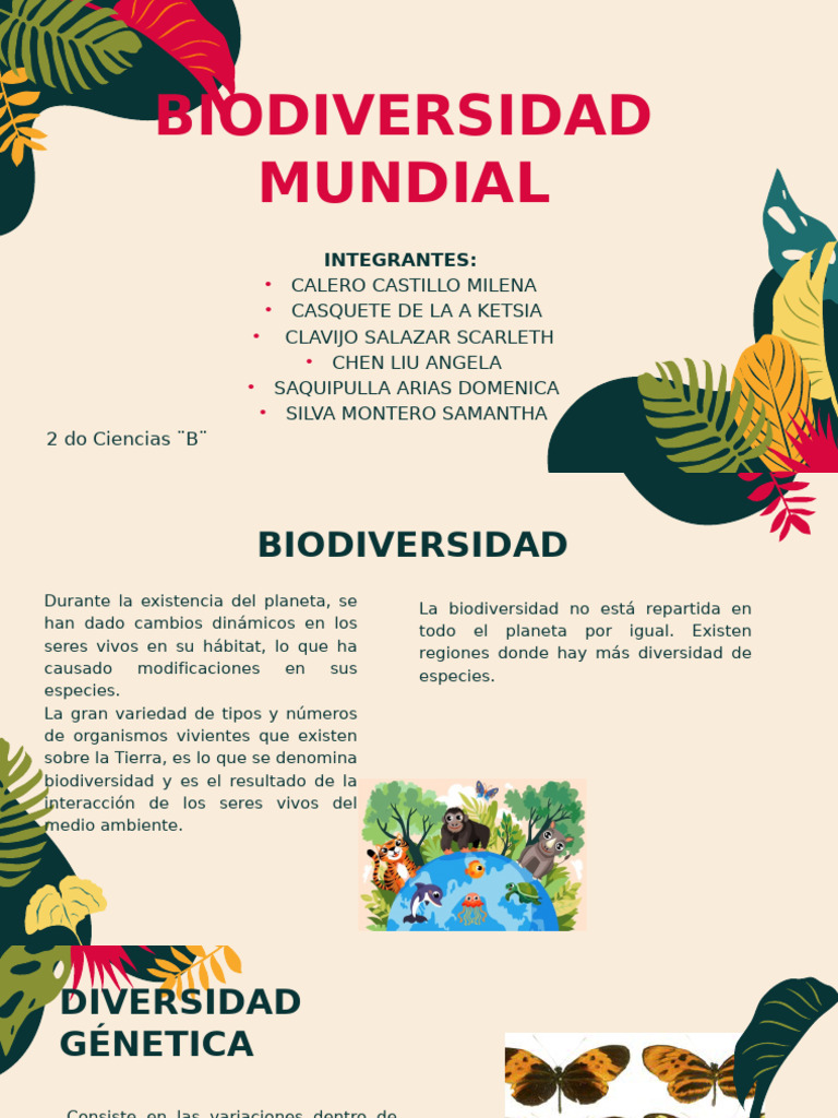 Bio Divers I Dad | PDF | Deforestación | Entorno natural