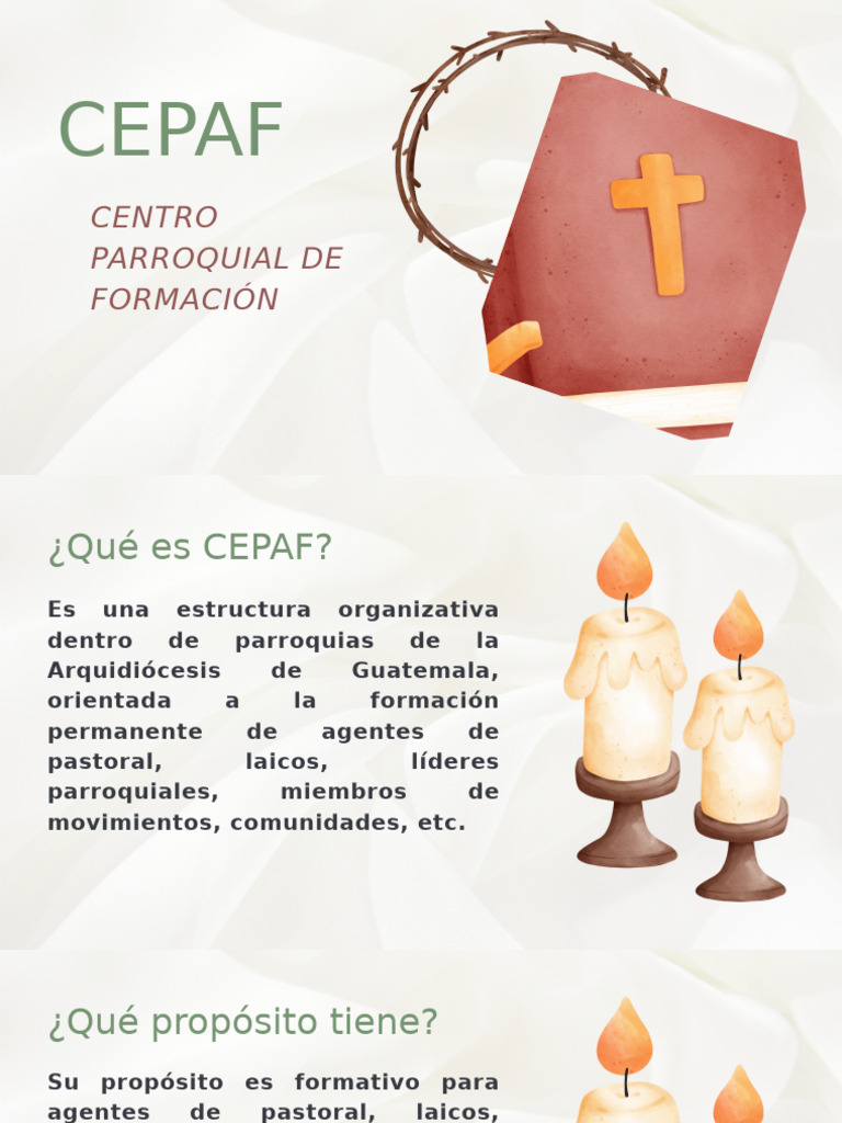 CEPAF: Formación Pastoral en Guatemala | PDF