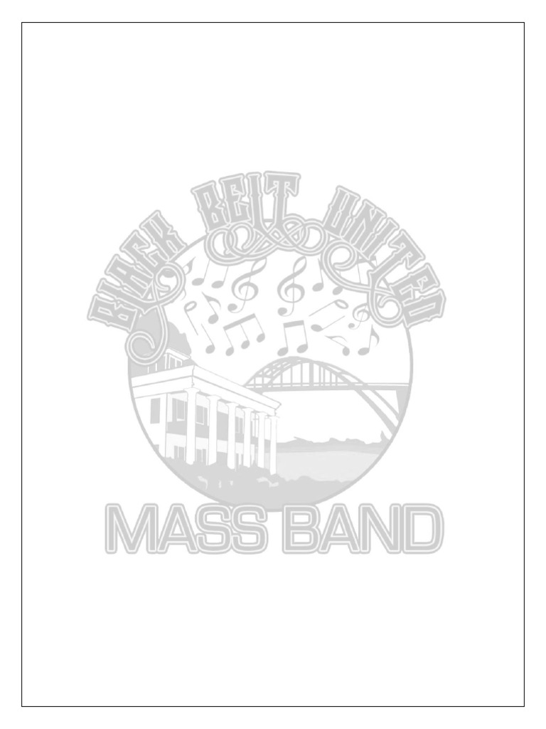 Black Belt United Mass Band Informational & Registration Form 2022 | PDF