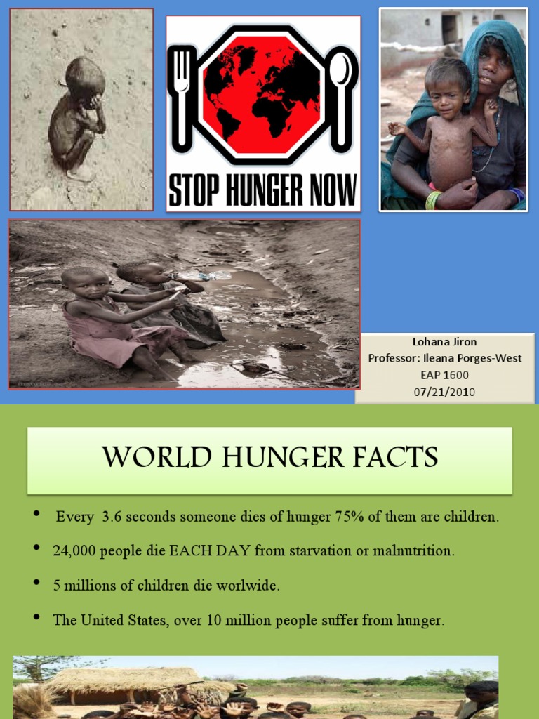 World Hunger - PPTX (India) | PDF | Hunger | Wic