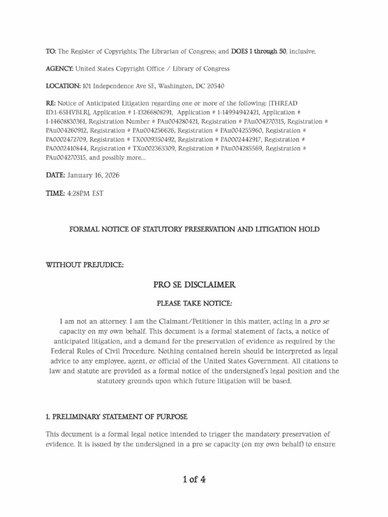Image - Redacted - _ Formal Notice of Statutory Preservation and ...