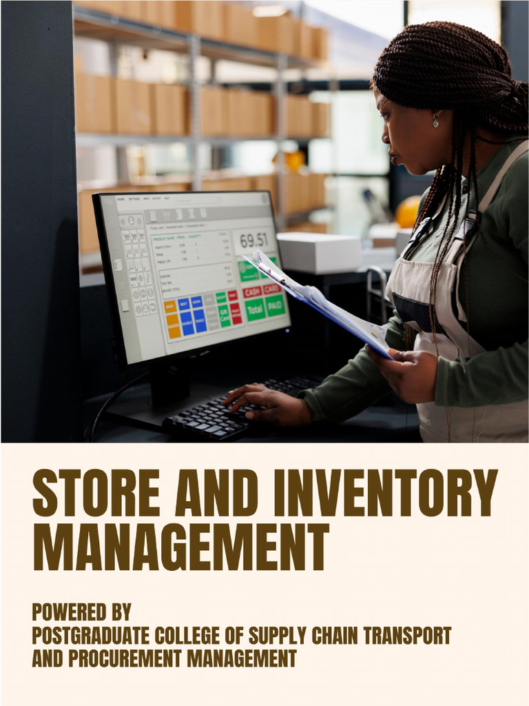 Store and Inventory Management (1) | PDF | Inventory | Warehouse