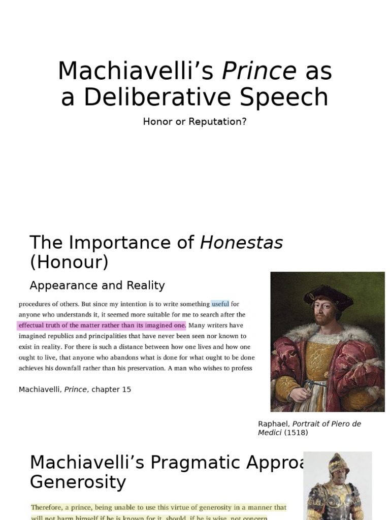 Machiavelli Prince 3 | PDF
