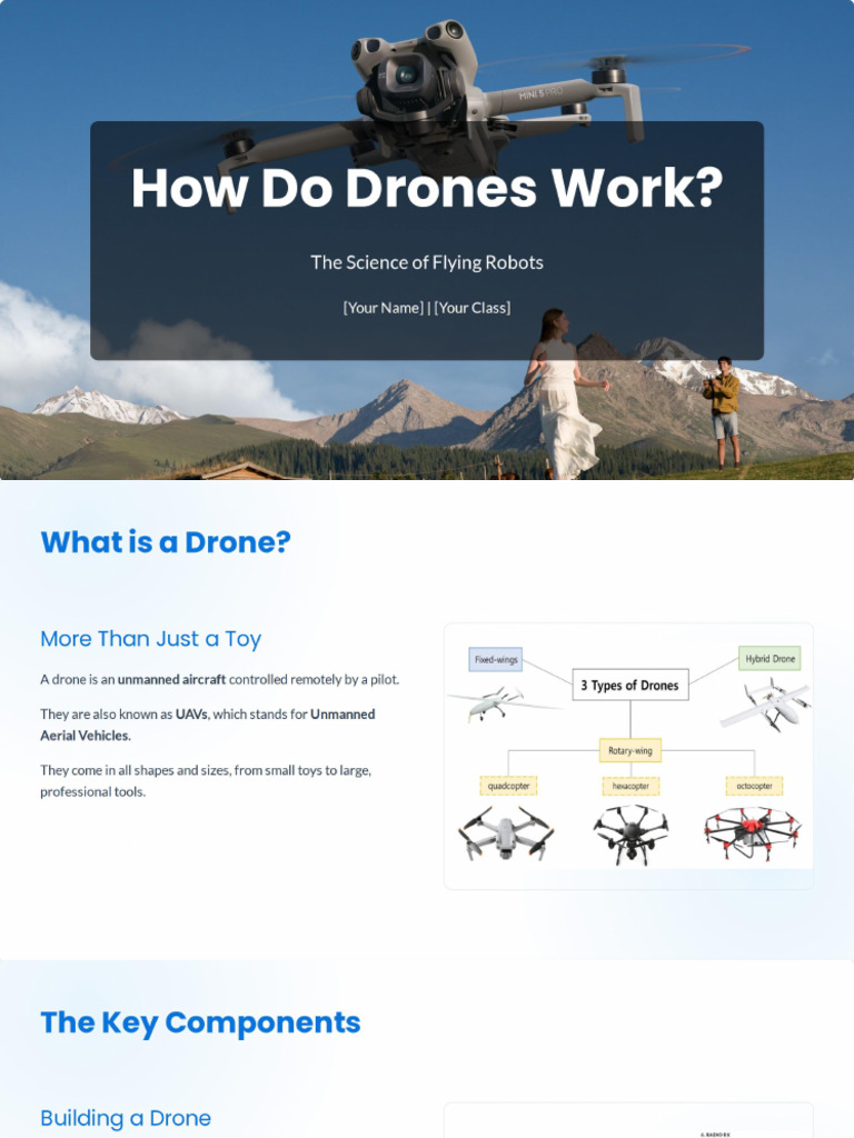 How Drones Work | PDF