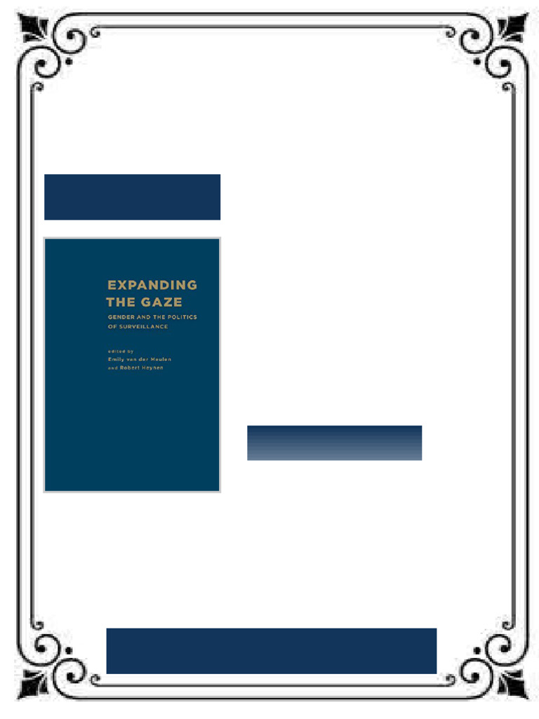Expanding the Gaze: Gender and the Politics of Surveillance 1st Edition ...