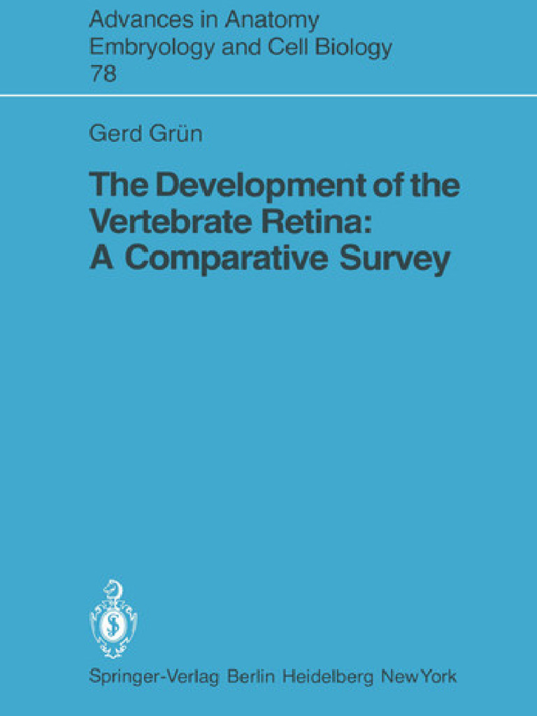 The Development of the Vertebrate Retina: A Comparative Survey | PDF