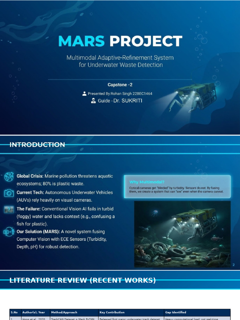 MARS_ Underwater Waste Detection | PDF | Artificial Intelligence ...