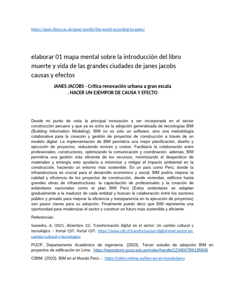Ranquin de Ciudad Global | PDF