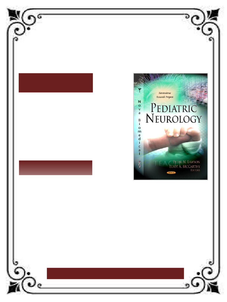 Pediatric neurology Peter N. Lawson And Eliot A. Mccarthy ebook chapter ...