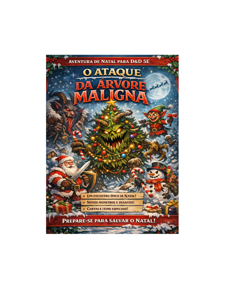 Aventura DnD Natal a Arvore Maligna COMPLETA | PDF