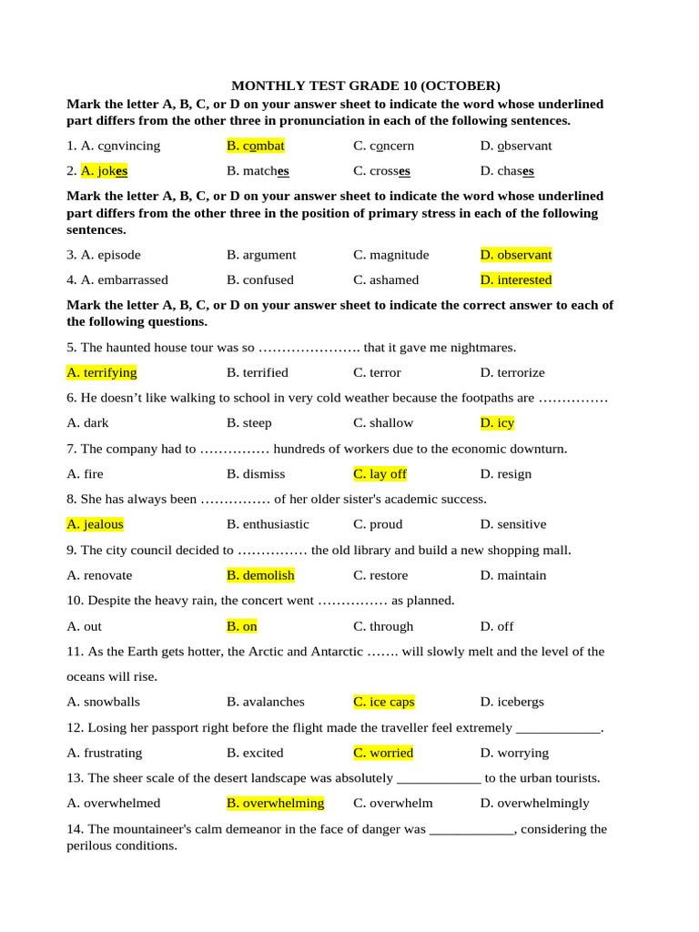 Friends Global 10 Oct Key | PDF | Learning Disability | Reading ...