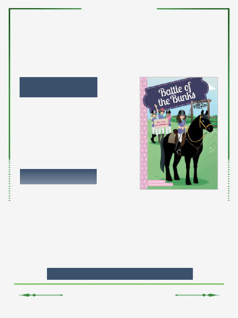 Battle of the Bunks 1st Edition Lisa Mullarkey ebook data-packed pdf | PDF