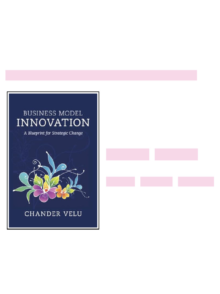 (Ebook) Business Model Innovation by Chander Velu ISBN 9781009181693 ...