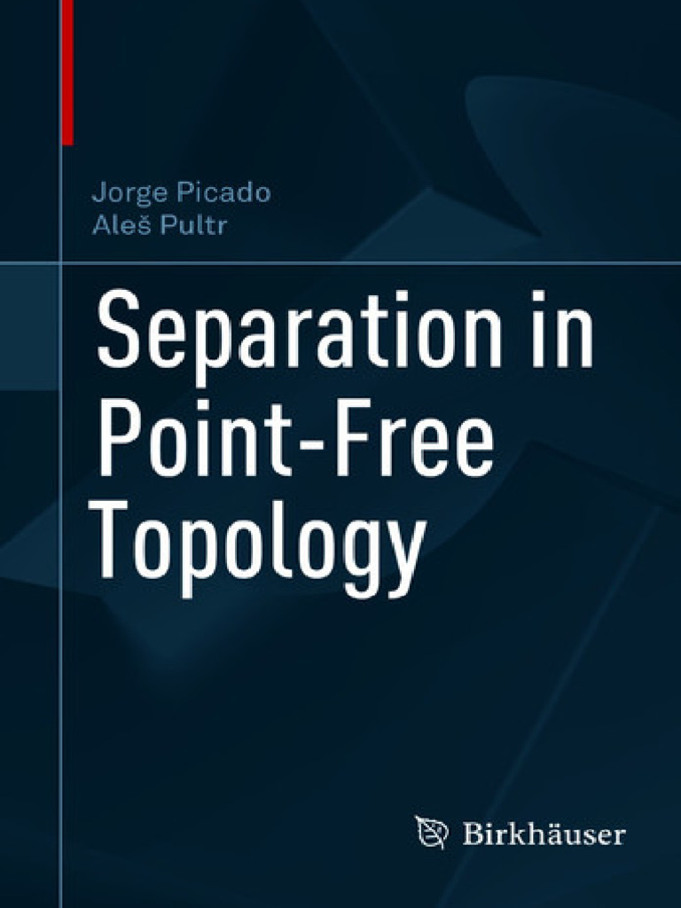 Separation in Point-Free Topology | PDF