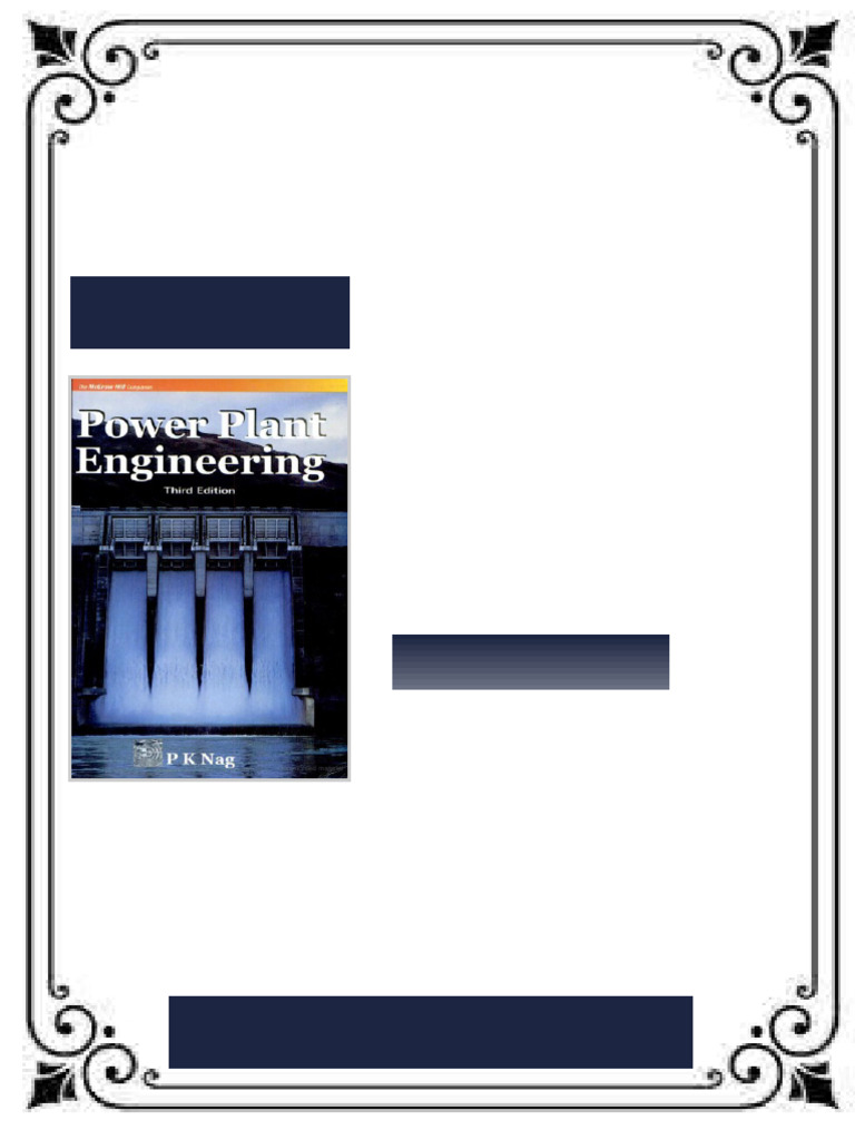 Power Plant Engineering 3rd ed. Edition Nag ebook ready to read | PDF ...