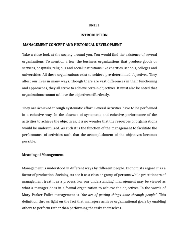 POM Unit 1 | PDF | Science | System