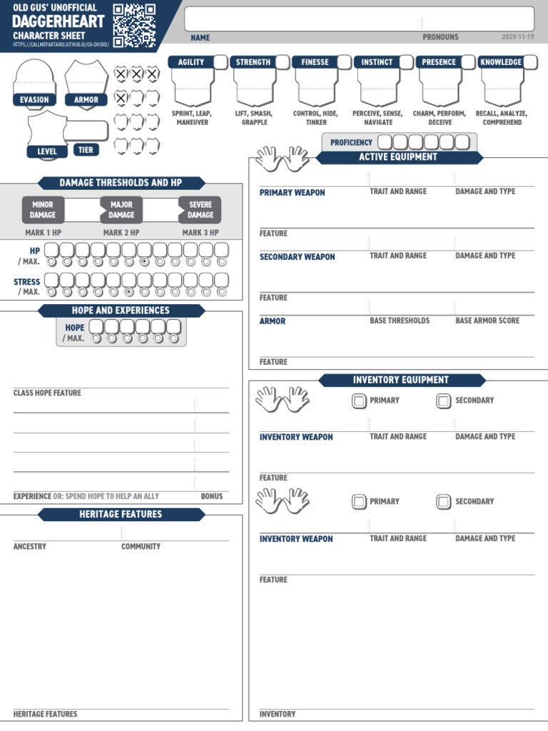 Old Gus Daggerheart Character Sheet Fillable(1) (1) | PDF