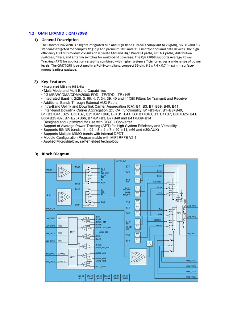 Samsung Rf Blockdiagrams-4 | PDF