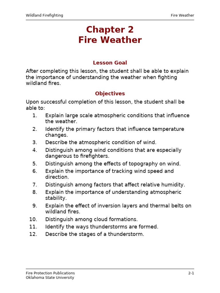 Chapter 02 Lesson Outline | PDF | Atmosphere Of Earth | Earth