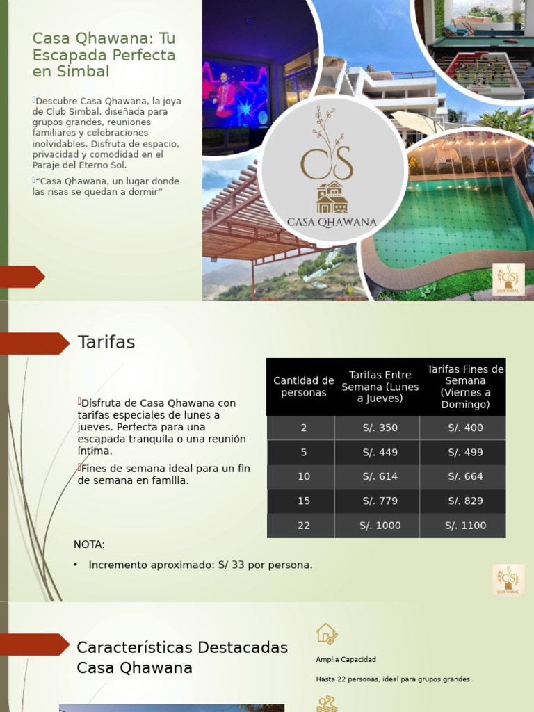 Presentación qhawana | PDF