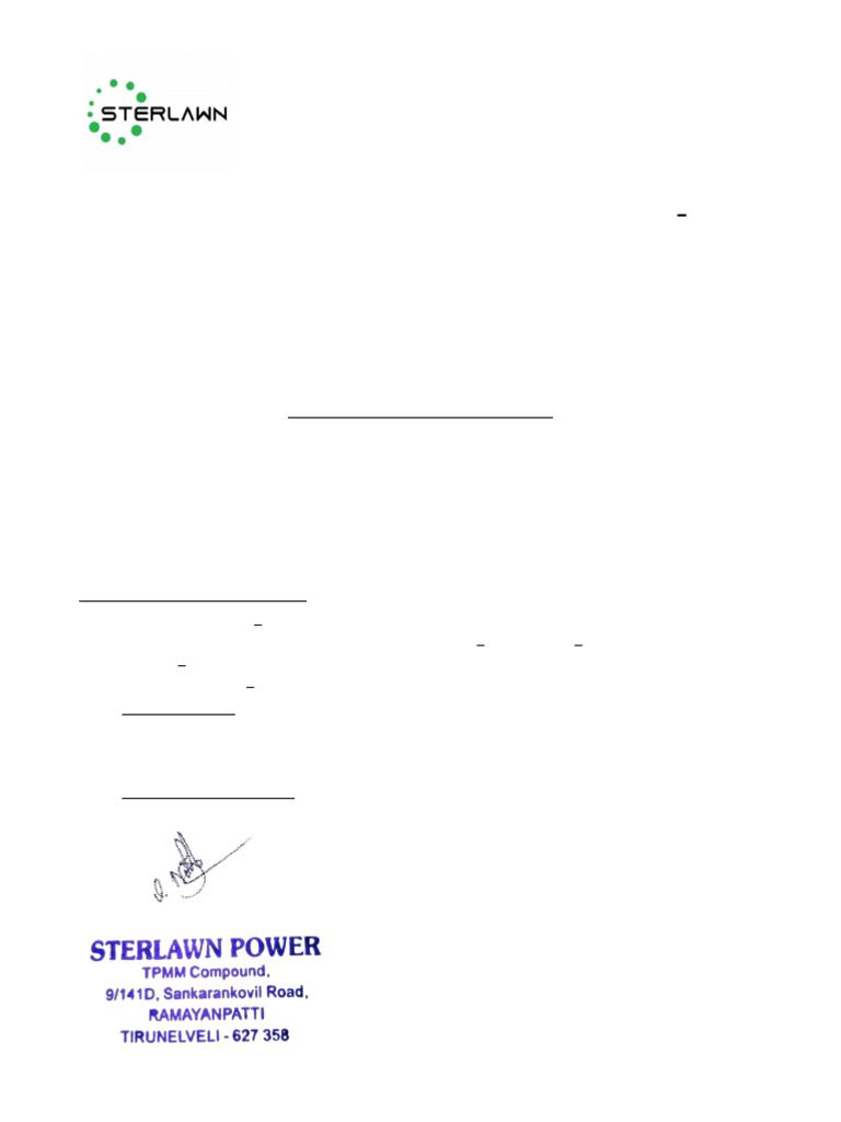 Work Complete Certificate for Ansari - Bank | PDF