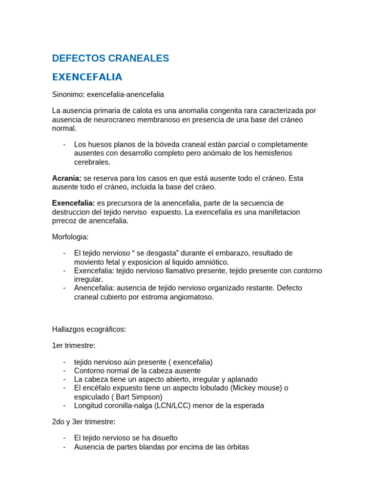Acrania | PDF | Cerebro | Sistema nervioso