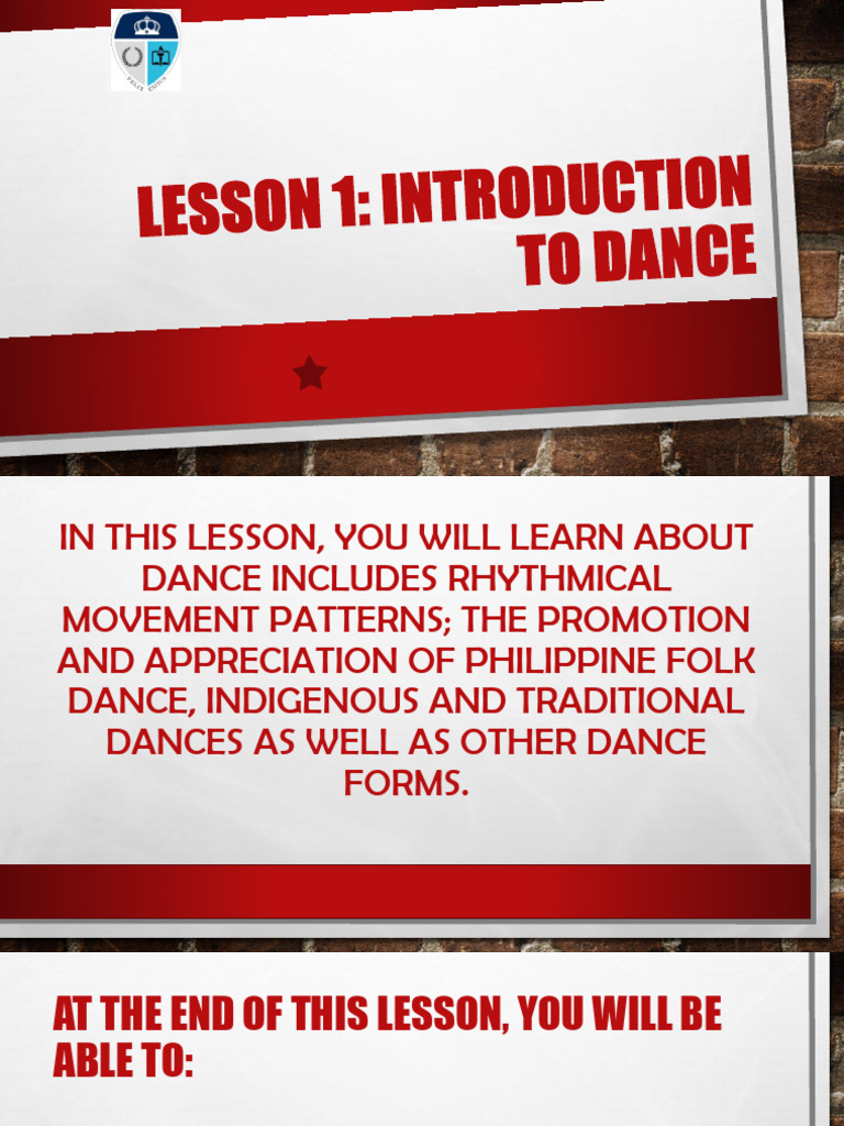 Introduction to Dance Fundamentals | PDF | Dances | Psychological Concepts