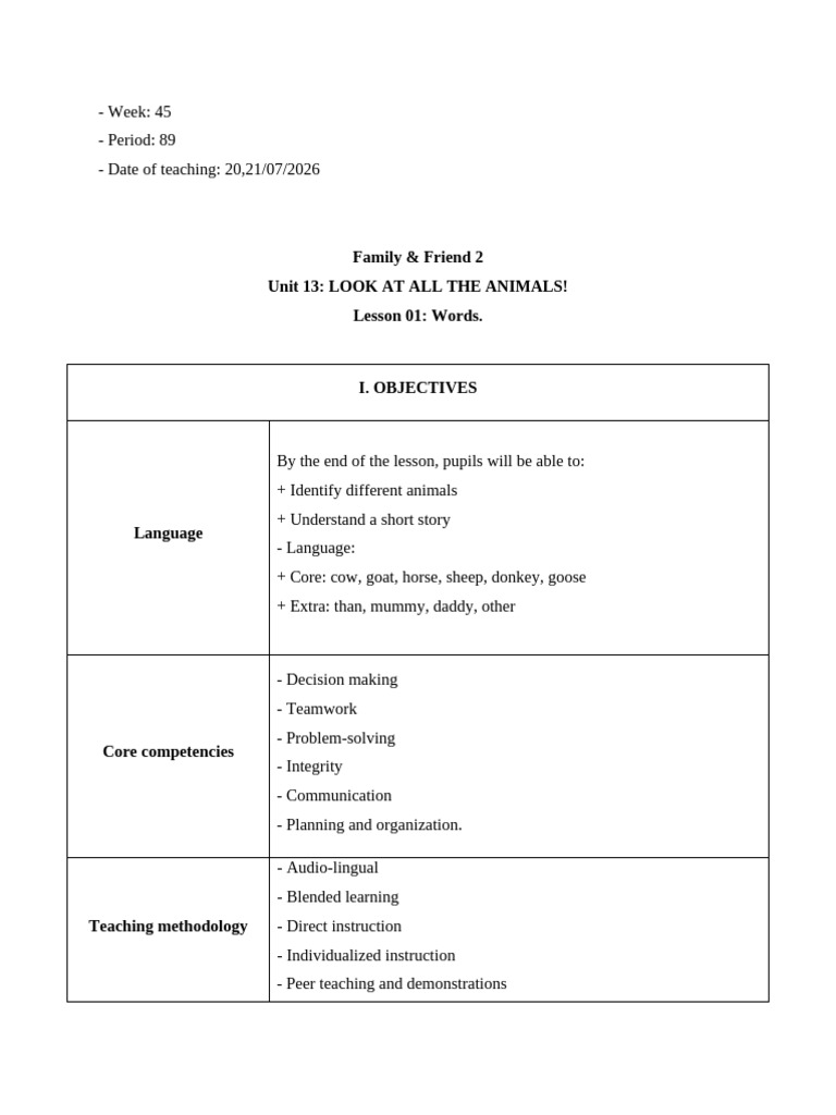 unit 13 | PDF | Phonics | Teachers