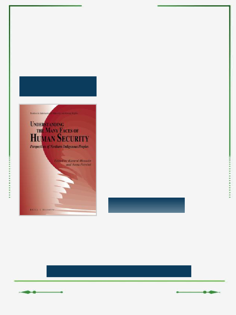 Understanding the Many Faces of Human Security Perspectives of Northern ...