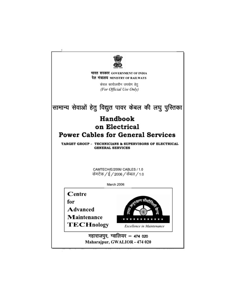 Handbook On (Power Cable | PDF