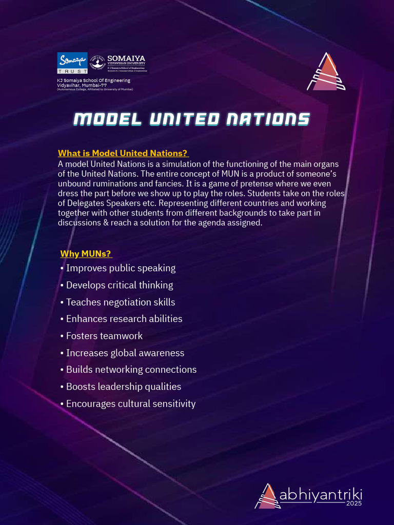 MUN BROCHURE and other related dpcuments | PDF | United Nations ...