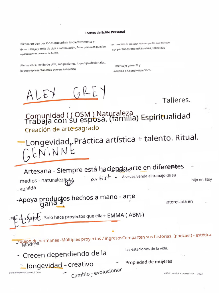 04 Iconos de Estilo Ejercicio Del Libro de Trabajo de Ana | PDF | Las ...