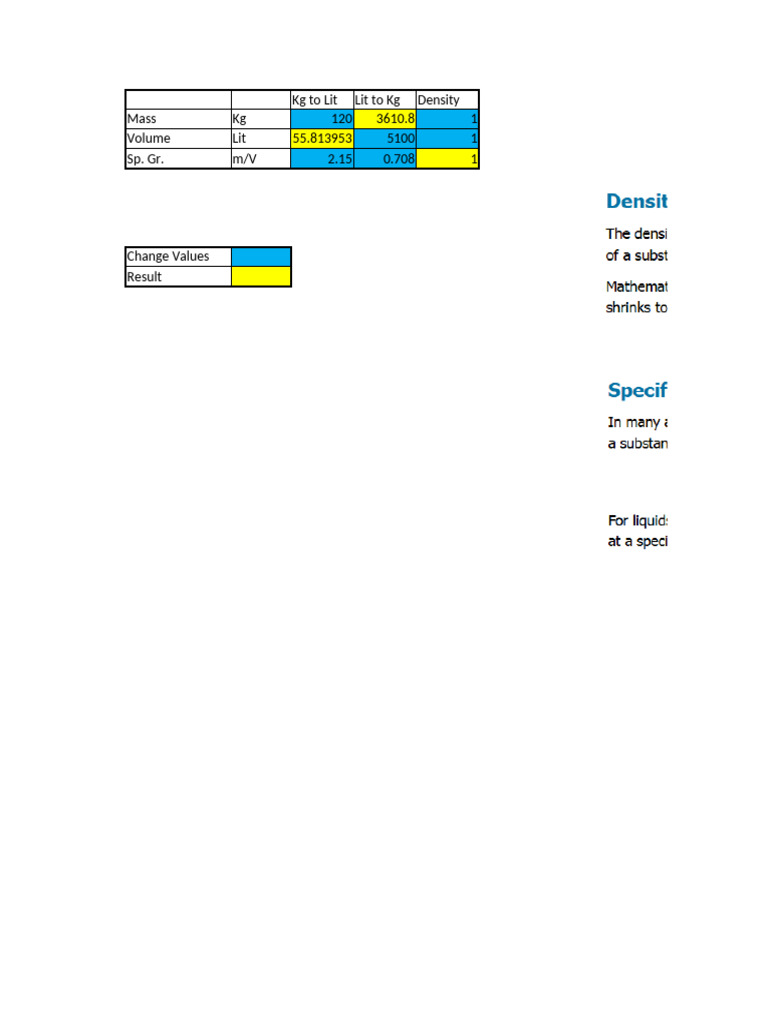 Basic Calculations | PDF
