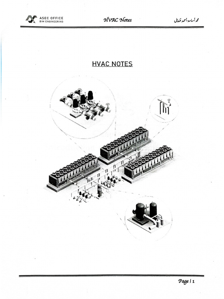 Introduction To HVAC & Ventilation & HVAC Equipment | PDF