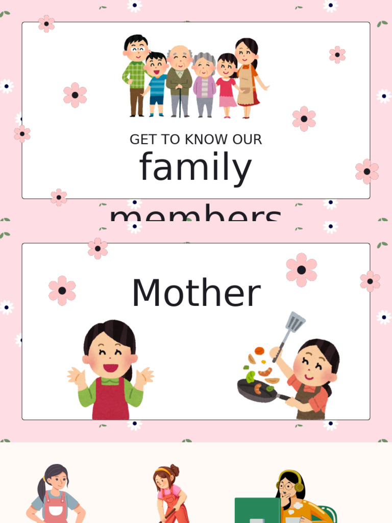 Family, Tefl Lesson For Beginners | PDF