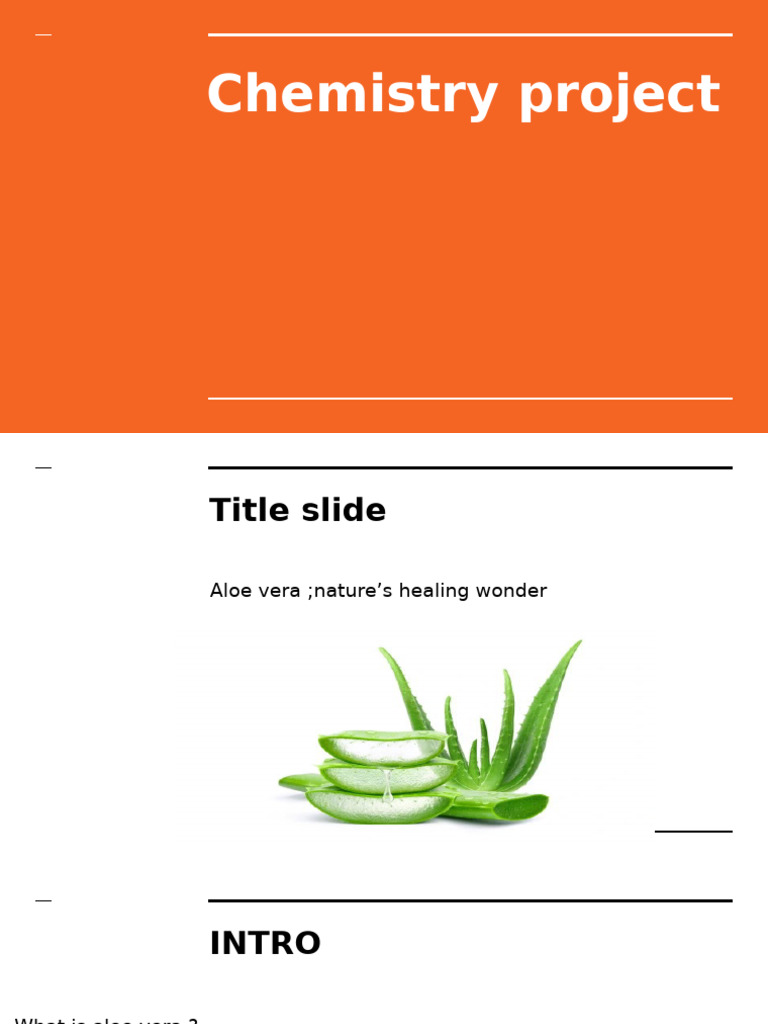 Chemistry Project | PDF