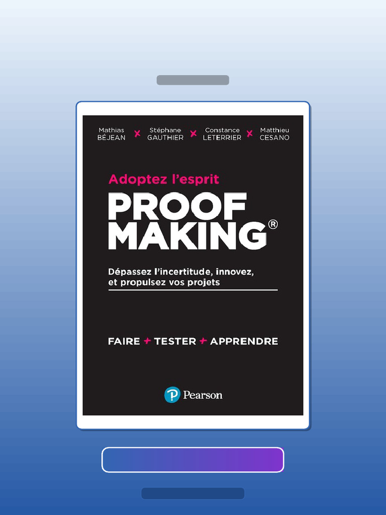 Test Bank for Adoptez Lesprit Proofmaking Mathias Bjean Stphane ...