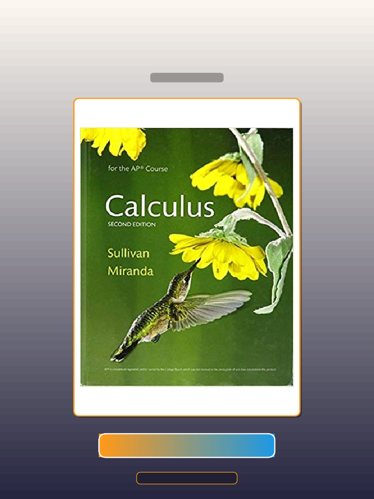 Test Bank for Calculus for the AP Course Second Edition by Michael ...