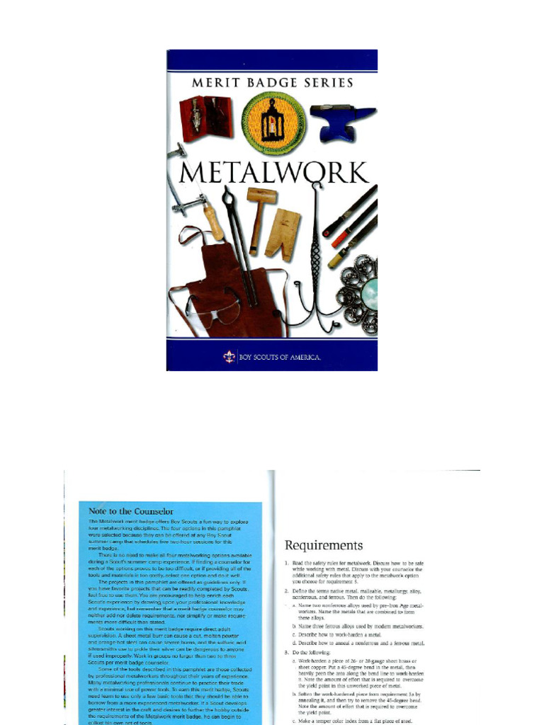 Metalwork Book 1 | PDF