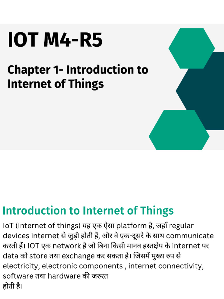 Introduction to Iot Class 2 | PDF