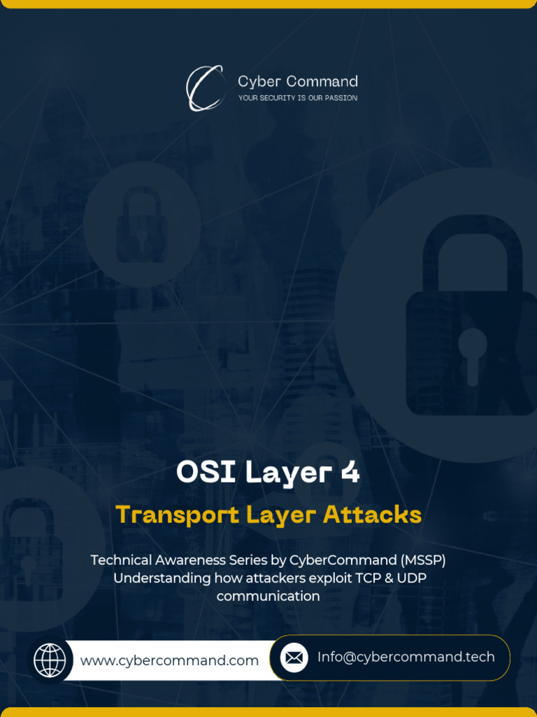 Osi Layer 4-Attacks | PDF