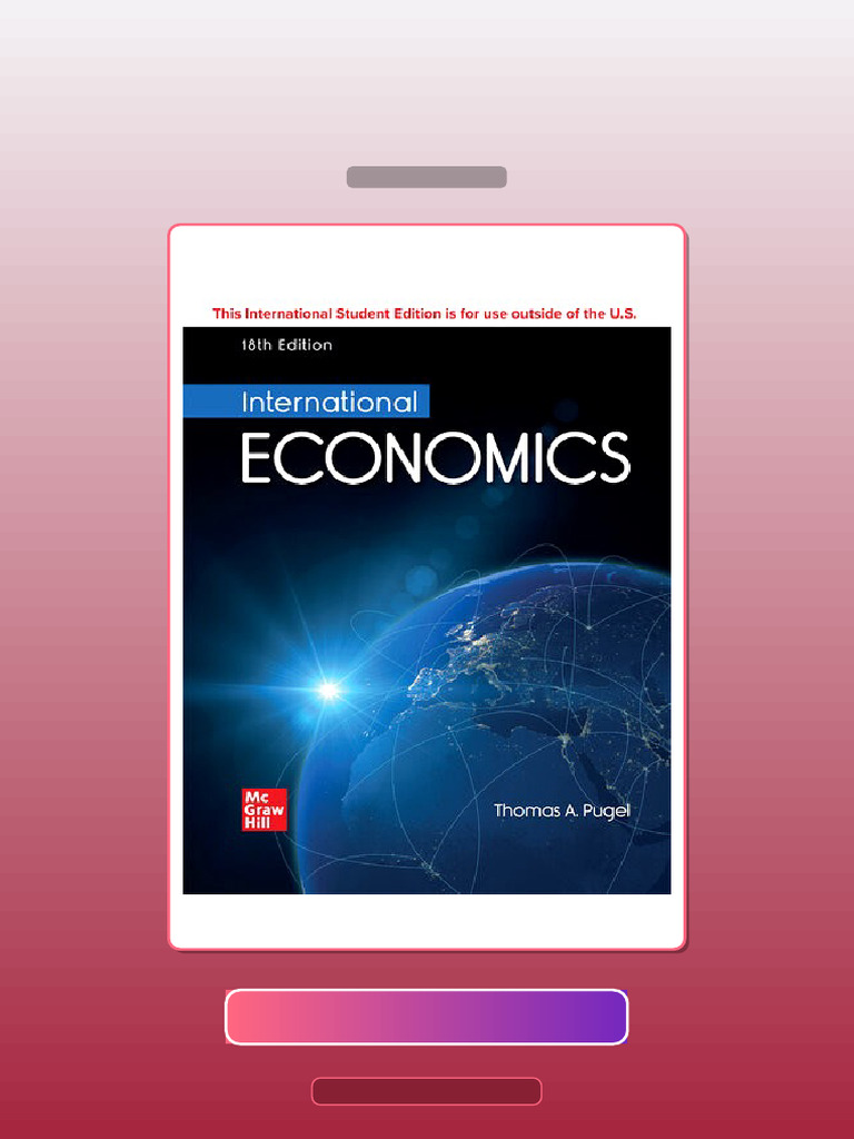Test Bank for International Economics 18th Edition | PDF | Educational ...