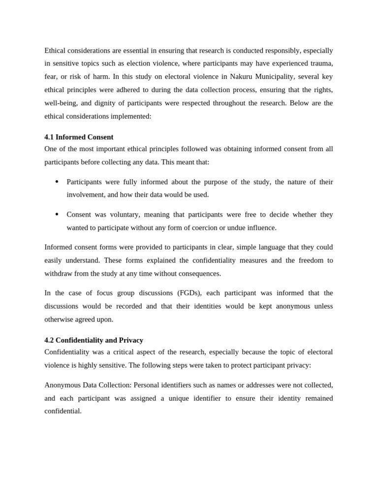 Ethical Conside-WPS Office | PDF | Violence | Consent