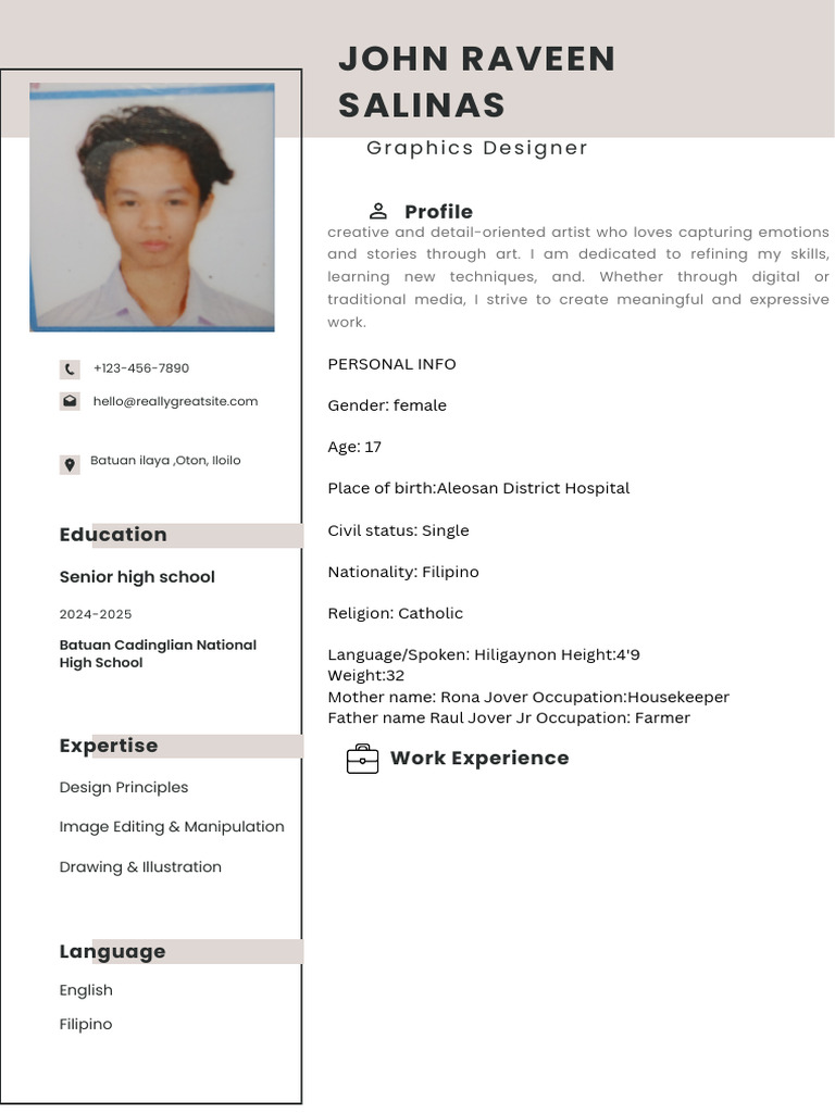 Simple Professional CV Resume 20250328 124221 0000 | PDF