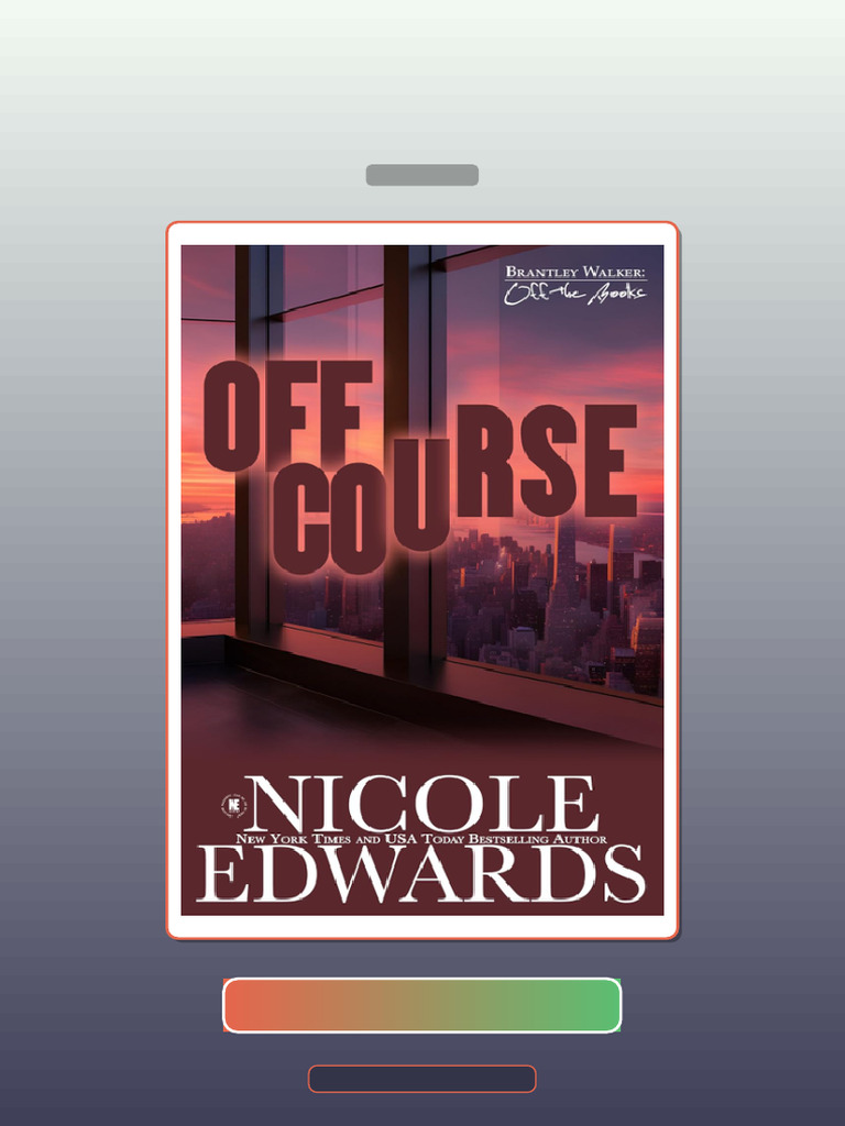 Test Bank for Off Course Brantley Walker Off the Books Book 9 Nicole ...