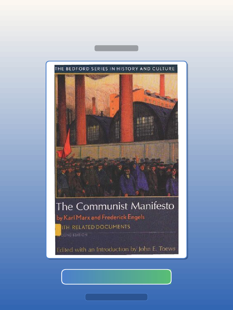 Test Bank for the Communist Manifesto 2nd Edition | PDF | Karl Marx ...
