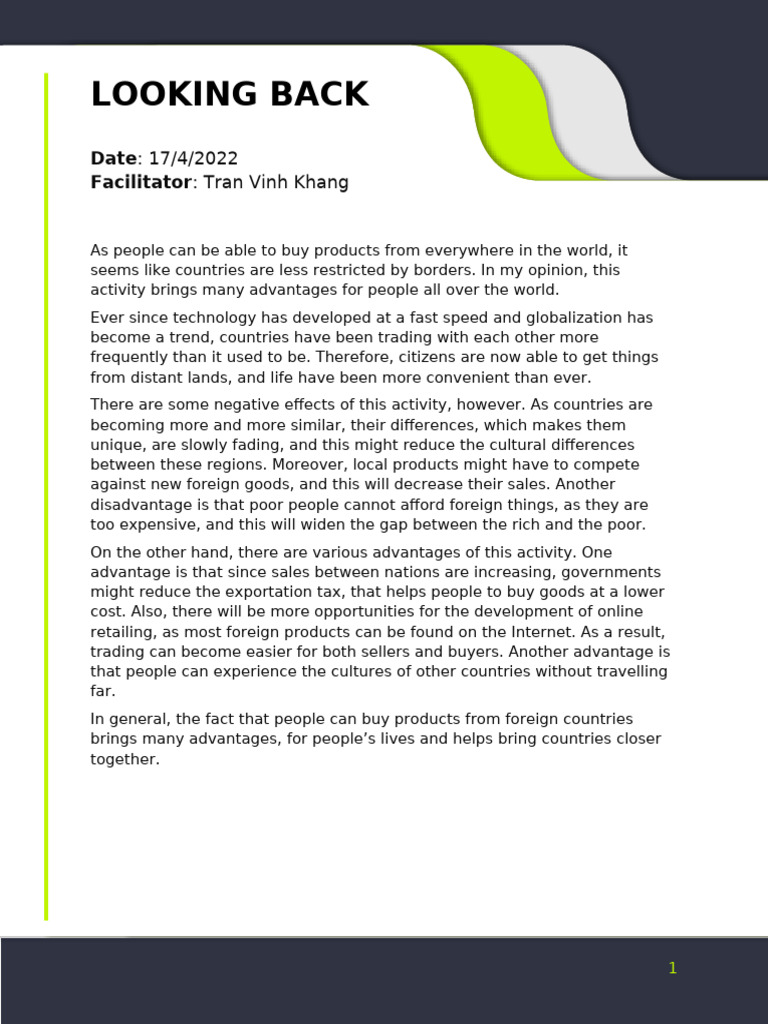 Countries Are Become Less Restricted by Borders | PDF