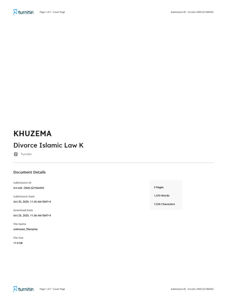 Islamic Divorce Laws Explained | PDF | Publishing